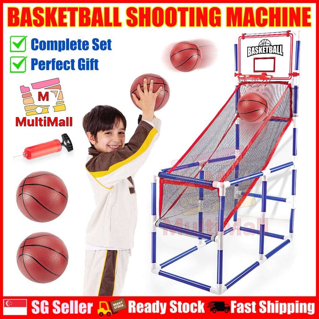 Basketball Shooting Machine Kids Basketball Hoop Toys Set, Arcade ...