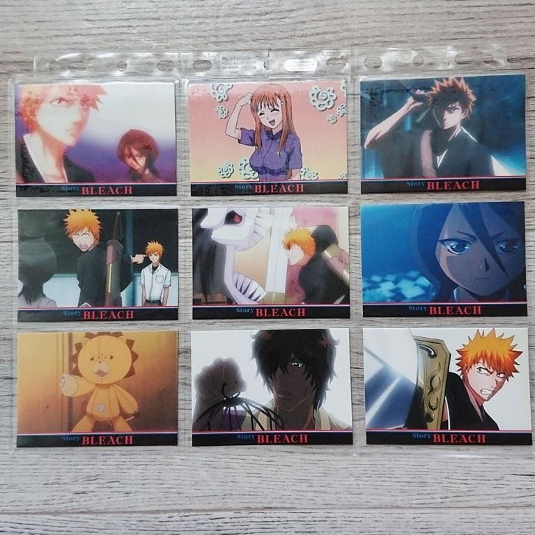 Bleach Soul Card Battle Trading Cards Set of 9 (SR and Rare) - Renji ...