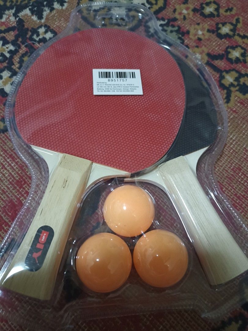 BNIP Mr DIY Table Tennis Racket, Sports Equipment, Sports & Games ...