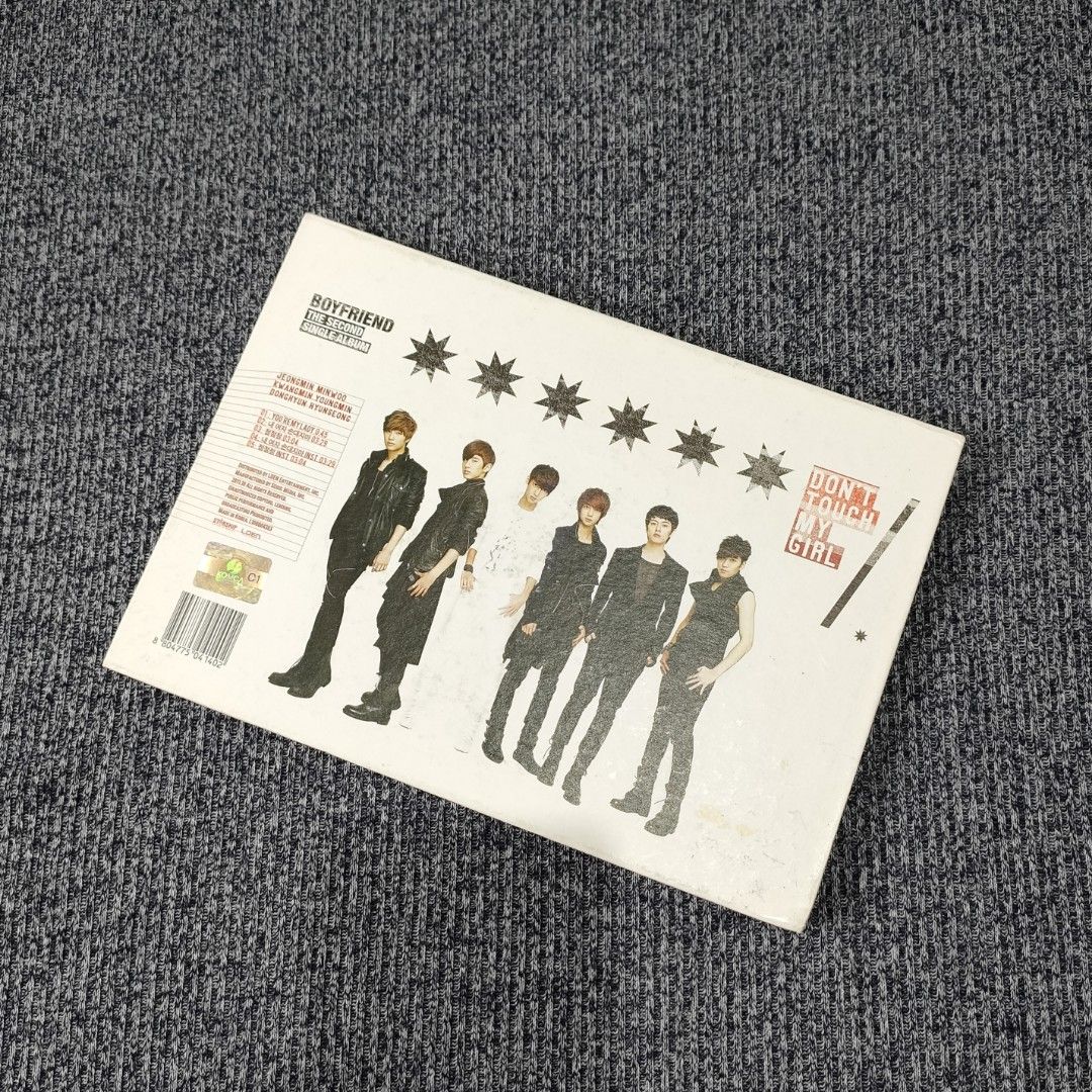 BOYFRIEND The Second Single Album: Don't Touch My Girl 보이프렌드, K-Wave di ...