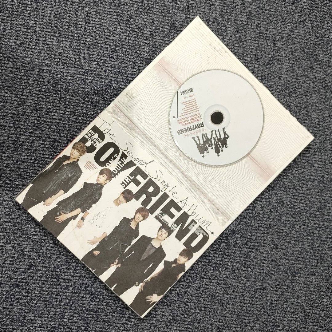 BOYFRIEND The Second Single Album: Don't Touch My Girl 보이프렌드, K-Wave di ...