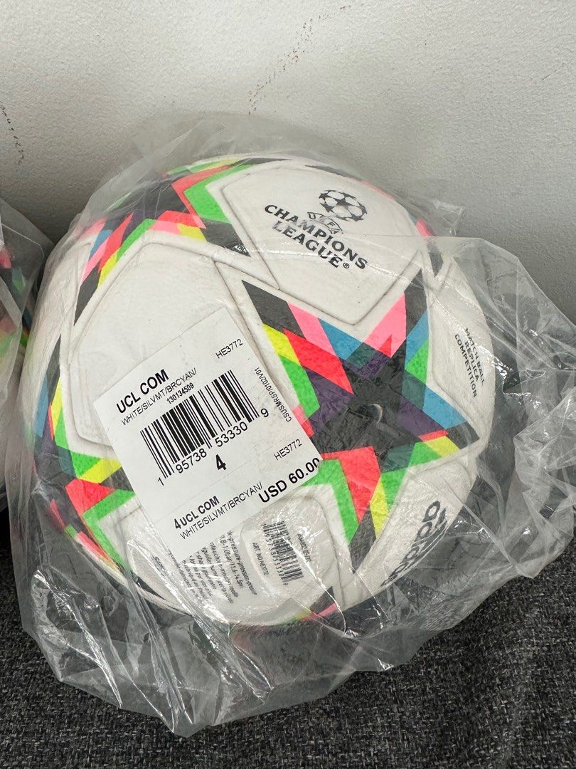 Brand New Adidas UCL Competition Void soccer ball authentic, Sports ...