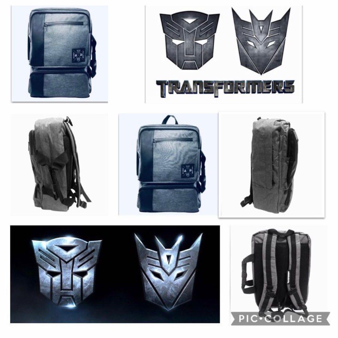 Brand New Authentic Transformers Backpack Laptop Bag for School, Office ...