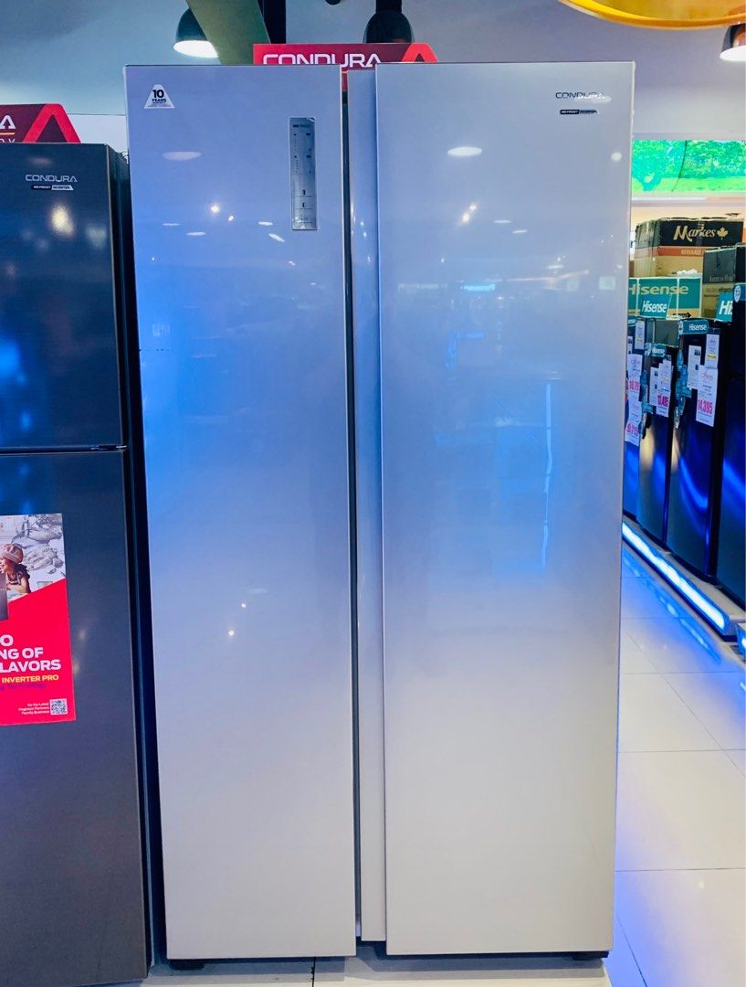 Brand New Condura CSS-566i 20cu.ft. No Frost Side by side Inverter ...