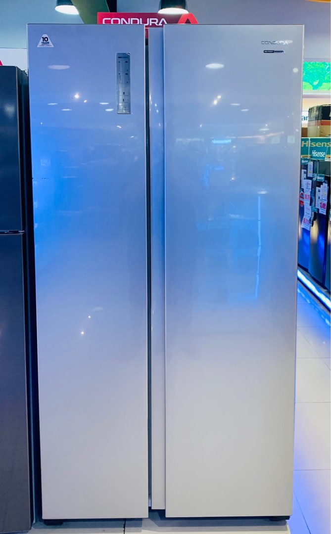 Brand New Condura CSS-566i 20cu.ft. No Frost Side by side Inverter Refrigerator, TV & Home ...