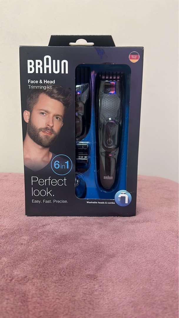 Braun 6 in 1 shaver trimming kit, Beauty & Personal Care, Men's Grooming on Carousell