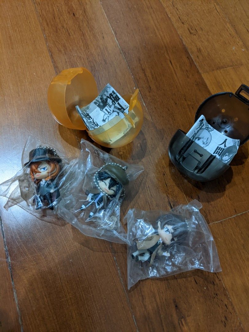 Bungou Stray Dogs Gacha figures, Hobbies & Toys, Memorabilia ...