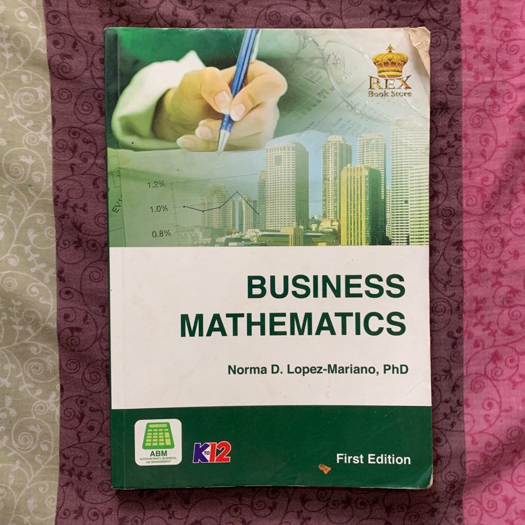Business Mathematics (Rex Bookstore, Inc.) on Carousell
