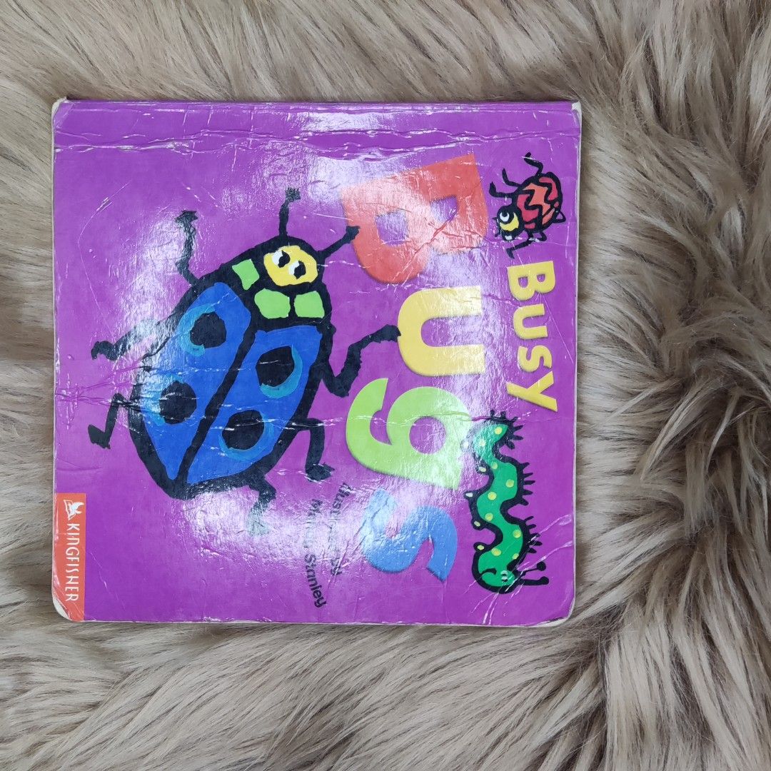 busy bugs & beach board book, Hobbies & Toys, Books & Magazines, Children's Books on Carousell