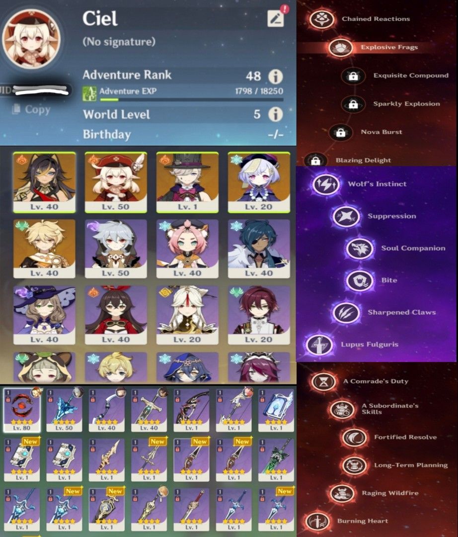 C2 Klee + Lyney, Dehya, Qiqi, Video Gaming, Video Games, Others on ...