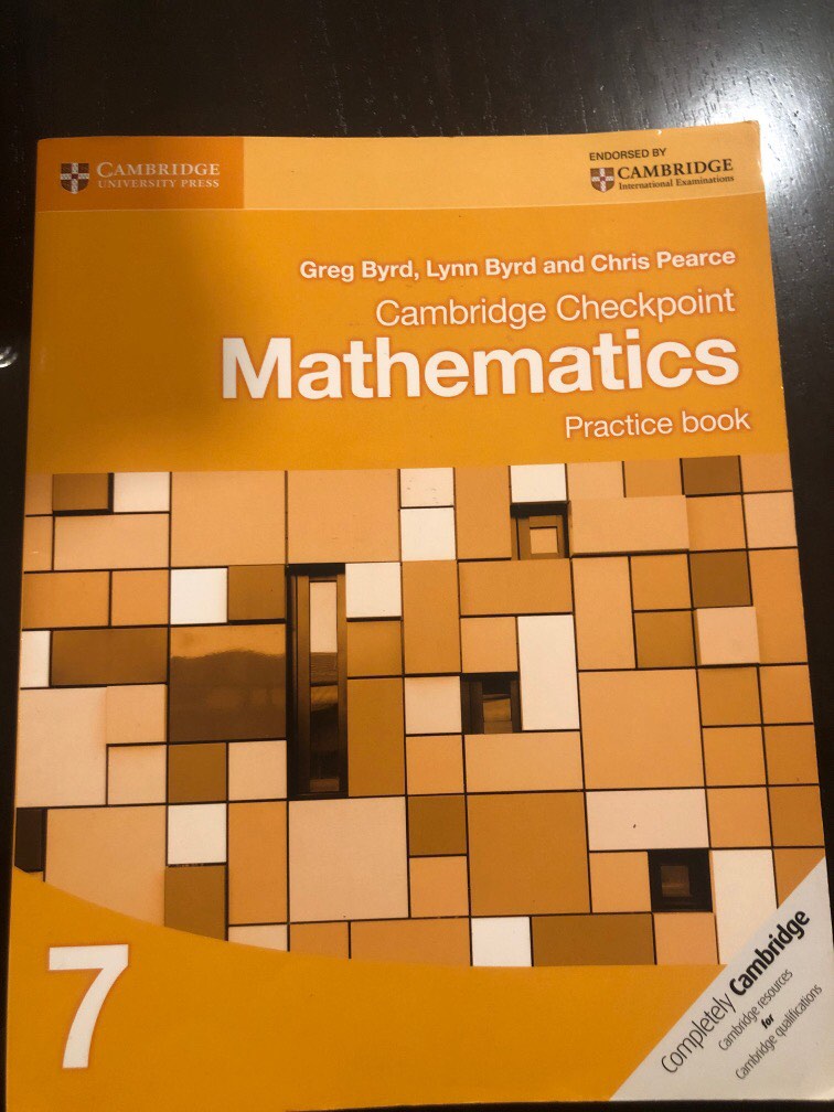 Cambridge Checkpoint Mathematics Practice Book, Hobbies & Toys, Books ...