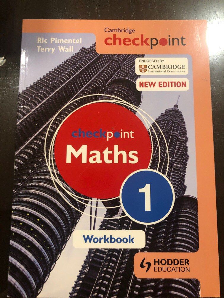 Cambridge Checkpoint Maths 1 Workbook, Hobbies & Toys, Books & Magazines, Textbooks on Carousell