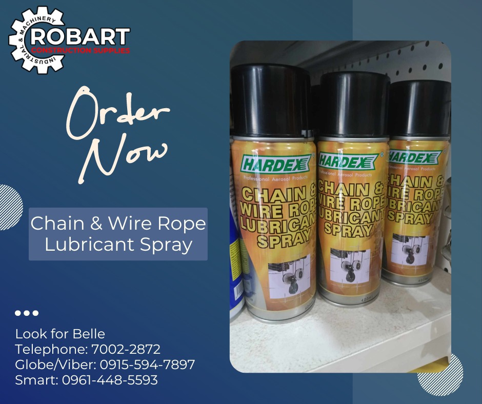 Chain & Wire Rope Lubricant Spray, Commercial & Industrial ...