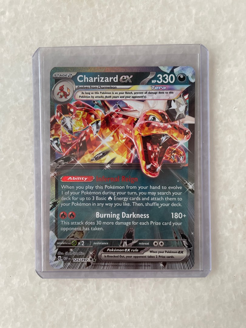 Charizard ex 125/197, Hobbies & Toys, Toys & Games on Carousell
