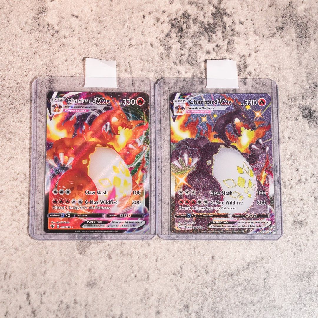 Charizard/ Shiny Charizard, Hobbies & Toys, Toys & Games on Carousell