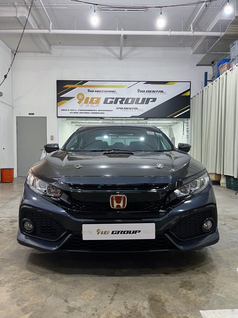 CHEAP HONDA CIVIC FC FOR RENT P PLATE MALAYSIA WELCOME LOUD EXHAUST ...
