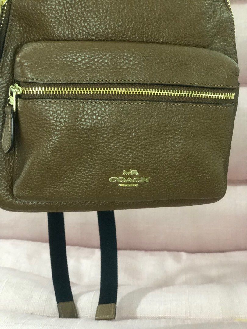 Coach Mini Backpack on Carousell