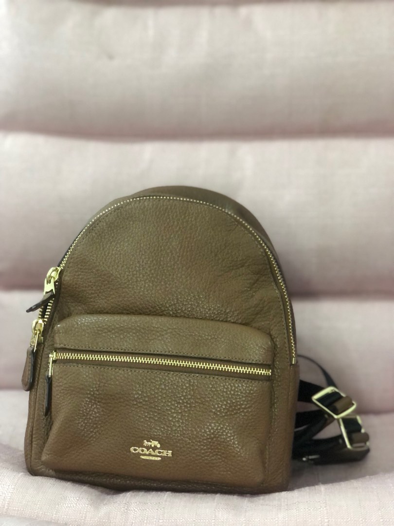 Coach Mini Backpack on Carousell