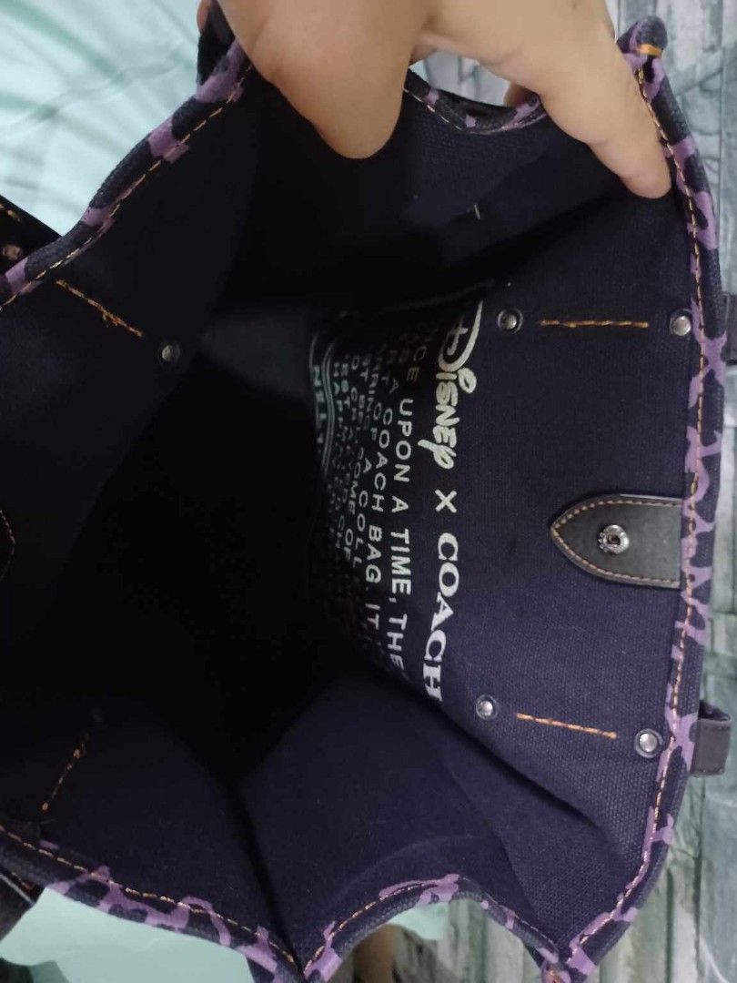 Coach x Disney collab Tote bag, Women's Fashion, Bags & Wallets, Tote ...
