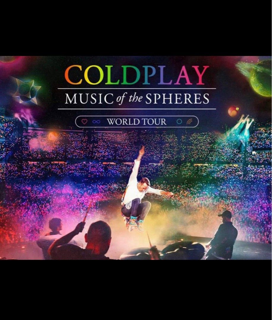 Coldplay Singapore - 2 Standing Tickets [30th Jan], Tickets & Vouchers ...