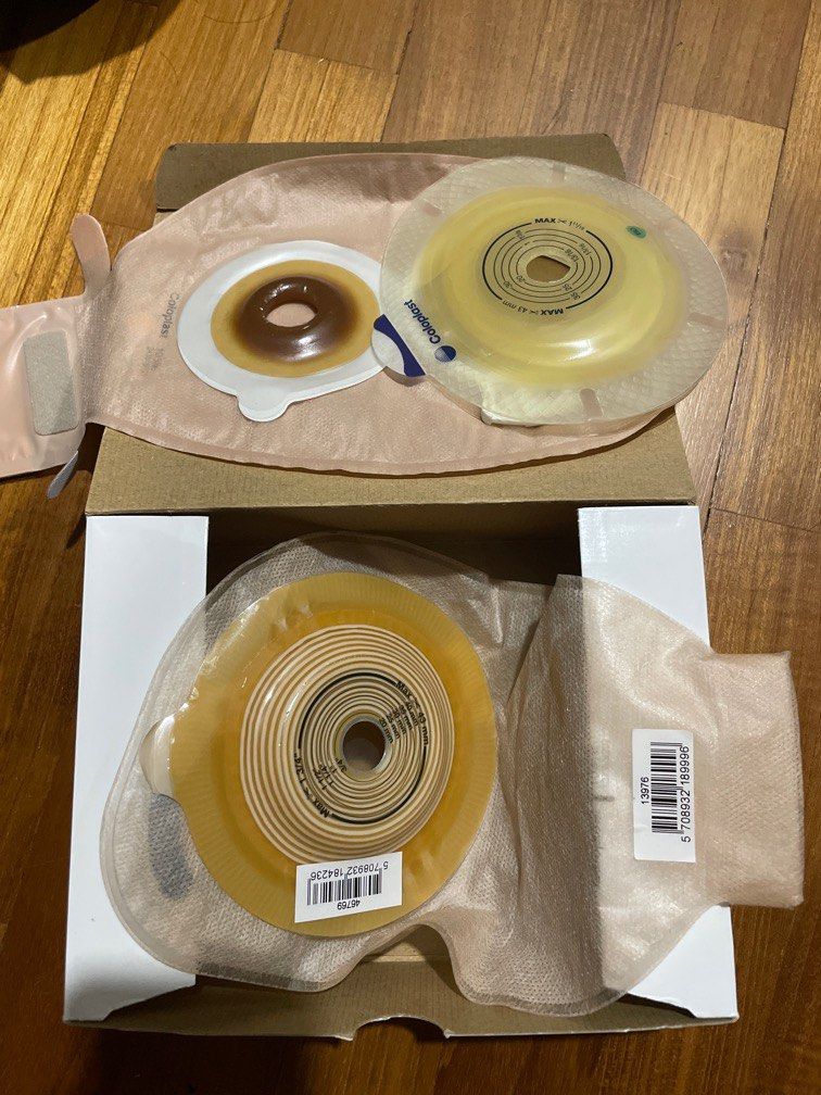 Coloplast Convex Stoma Bags, Health & Nutrition, Medical Supplies ...