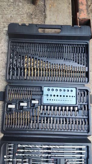 Combination Drill Bit Set, Commercial & Industrial, Construction Tools ...