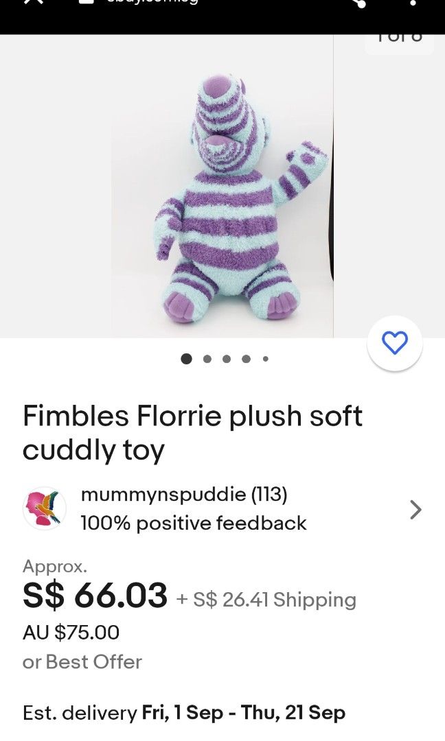 Combo Fimbles Florrie Set, Hobbies & Toys, Toys & Games on Carousell