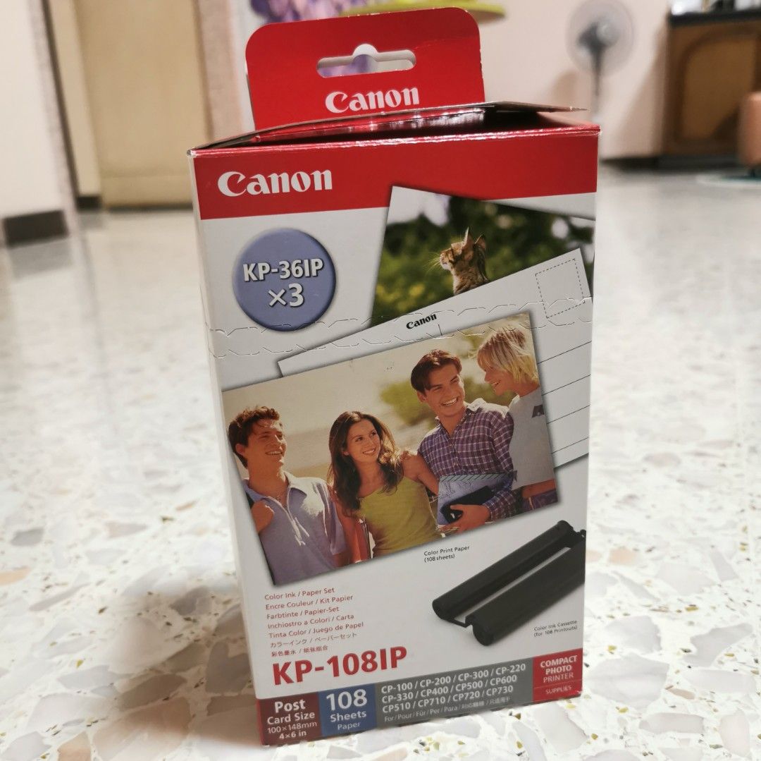 Compact Photo Printer Selphy CP720 + KP-108IP, Computers & Tech ...