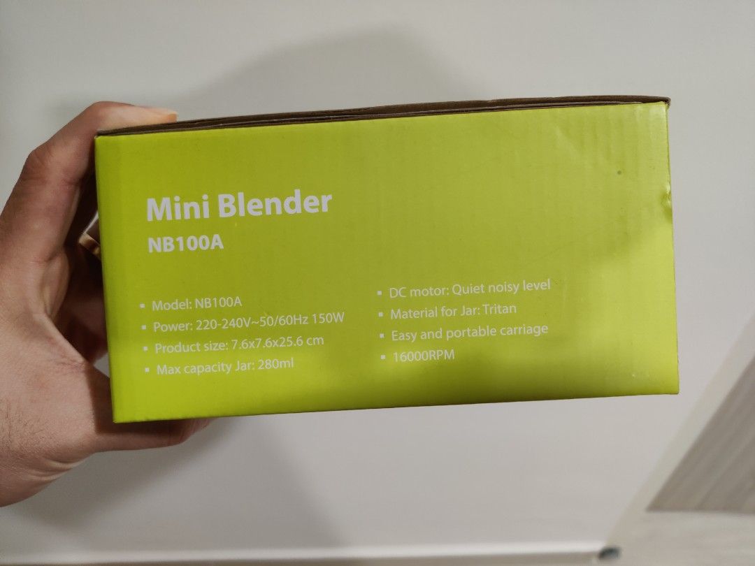 Cooksclub Mini Blender, TV & Home Appliances, Kitchen Appliances ...
