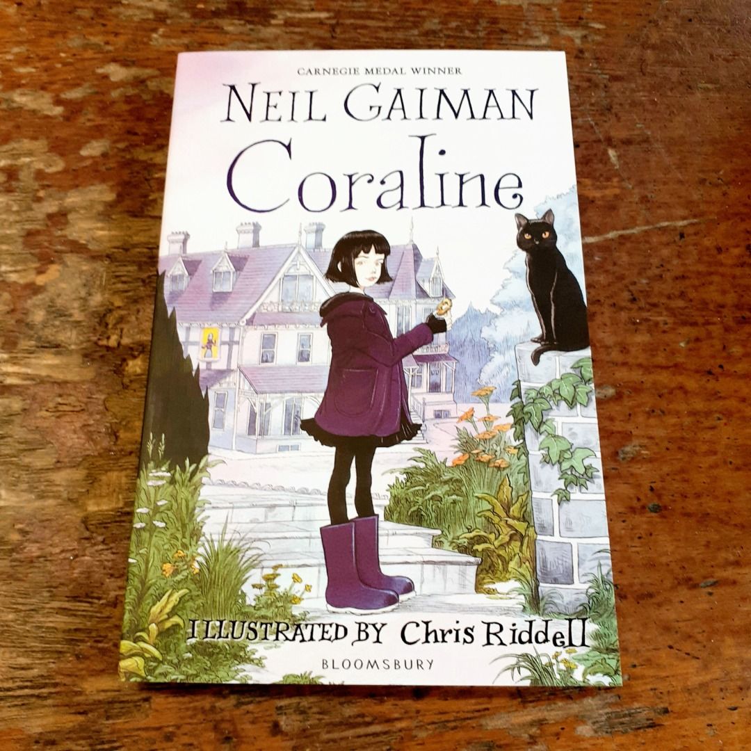 Coraline by Neil Gaiman, Hobbies & Toys, Books & Magazines, Children's ...