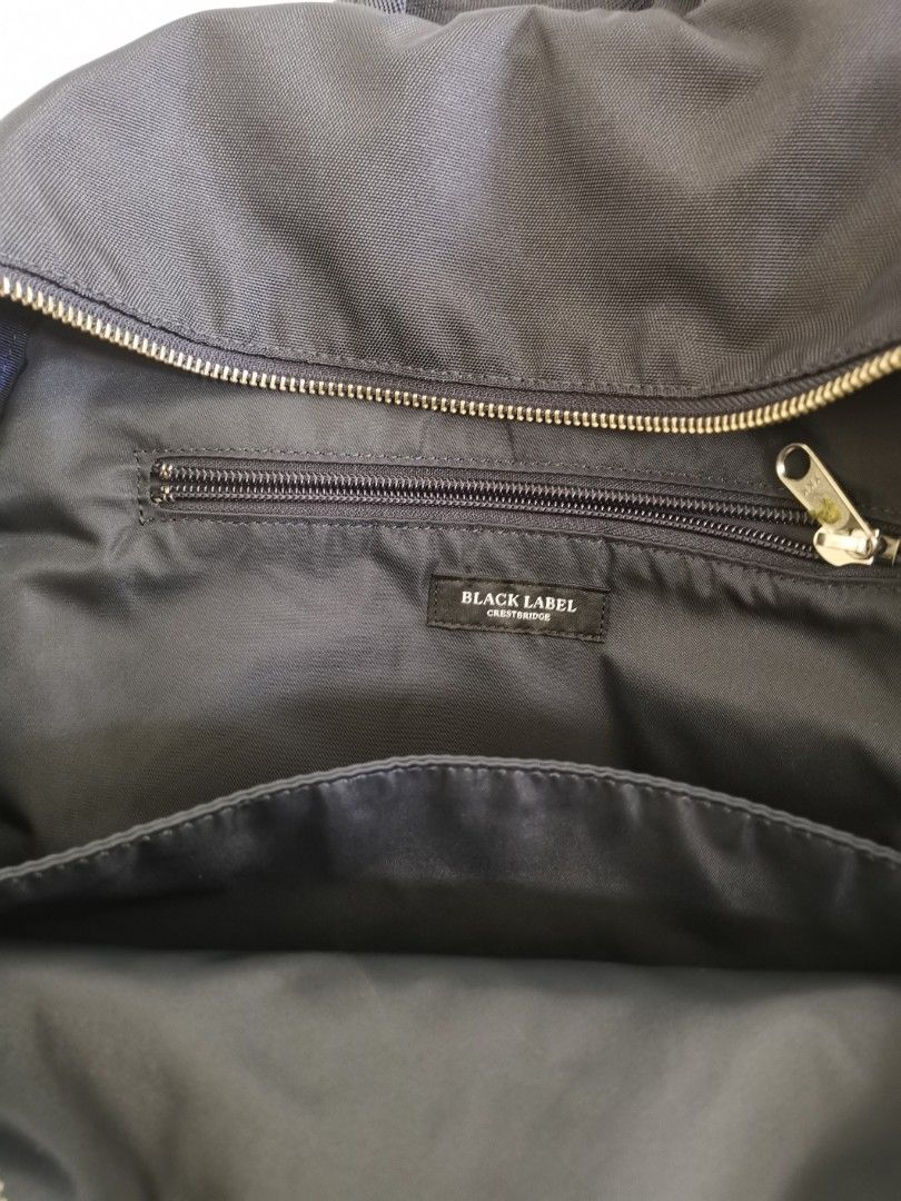 Crestbridge Black Label Backpack, Women's Fashion, Bags & Wallets ...