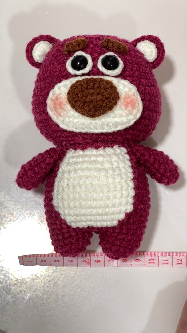 Crochet Lotso, Hobbies & Toys, Stationery & Craft, Handmade Craft on ...