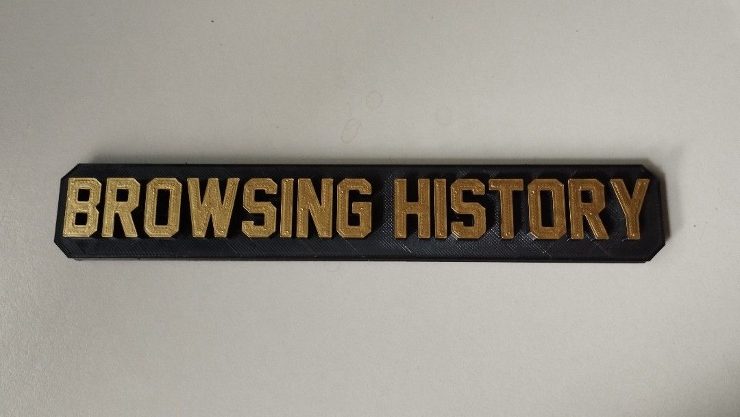 Custom 3D printed name plate desk table top decoration teacher's day ...