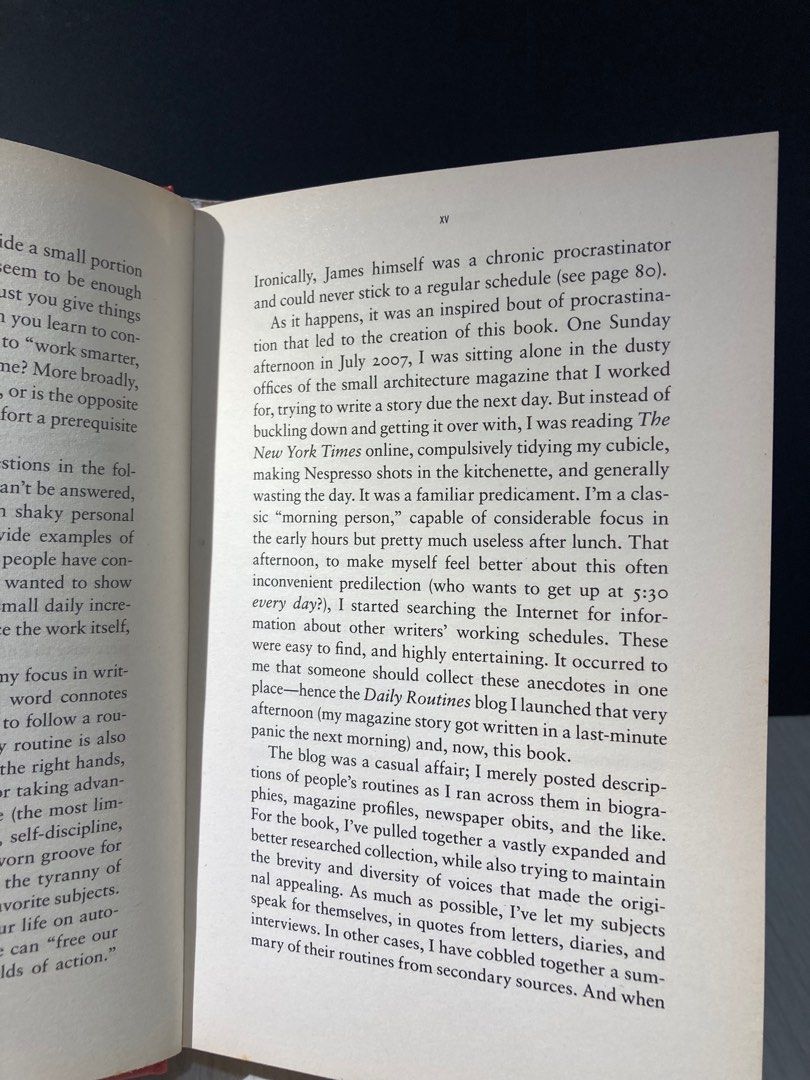 DAILY RITUALS by Mason Currey, Hobbies & Toys, Books & Magazines ...