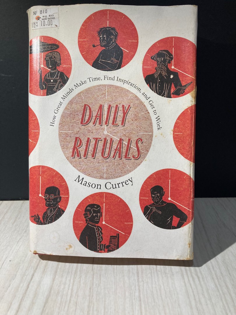 DAILY RITUALS by Mason Currey, Hobbies & Toys, Books & Magazines ...