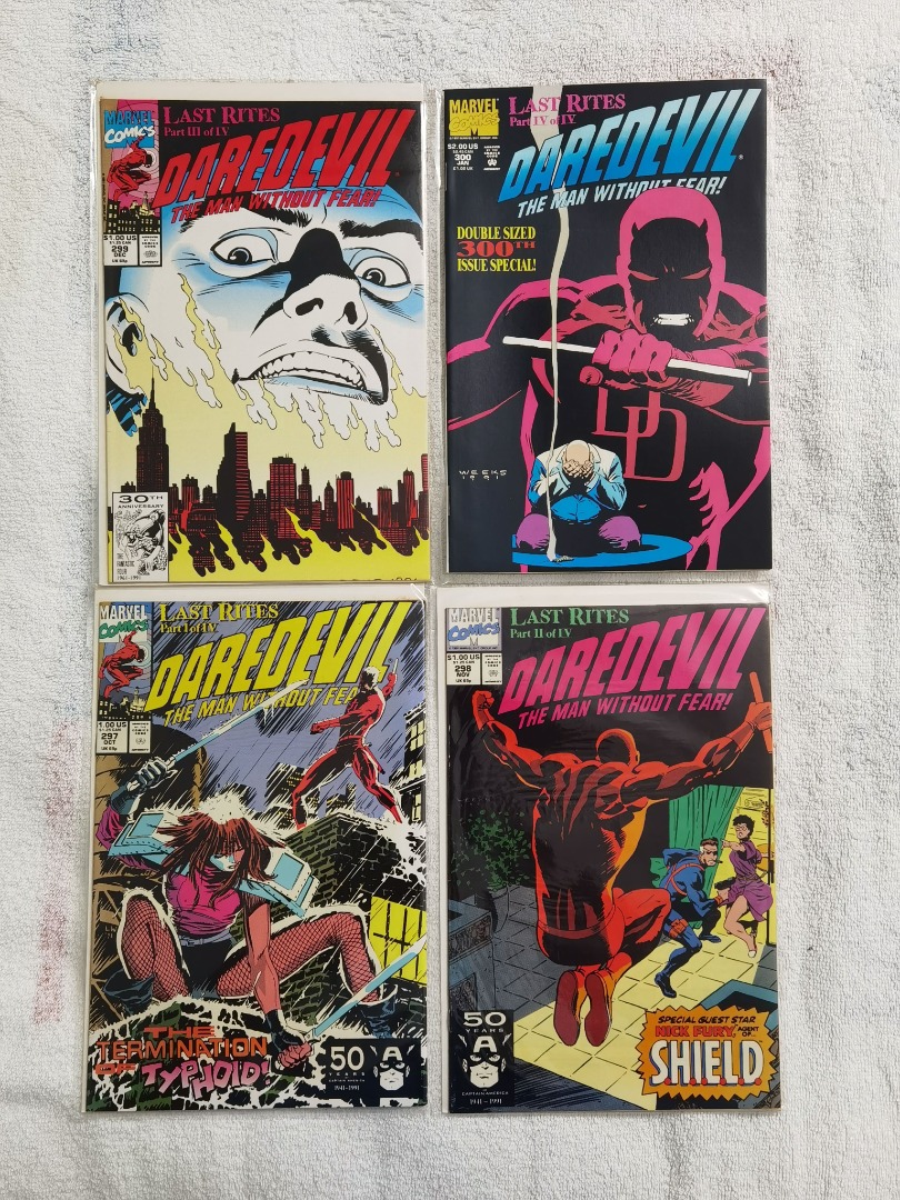 Daredevil (1st series) issue 297-300. "Last Rites: The Fall Of The ...