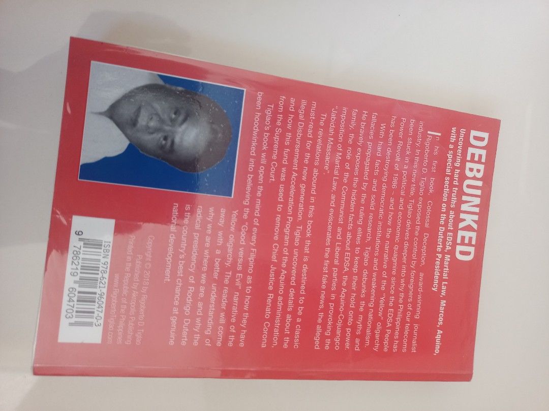 debunked marcos aquino edsa book on Carousell