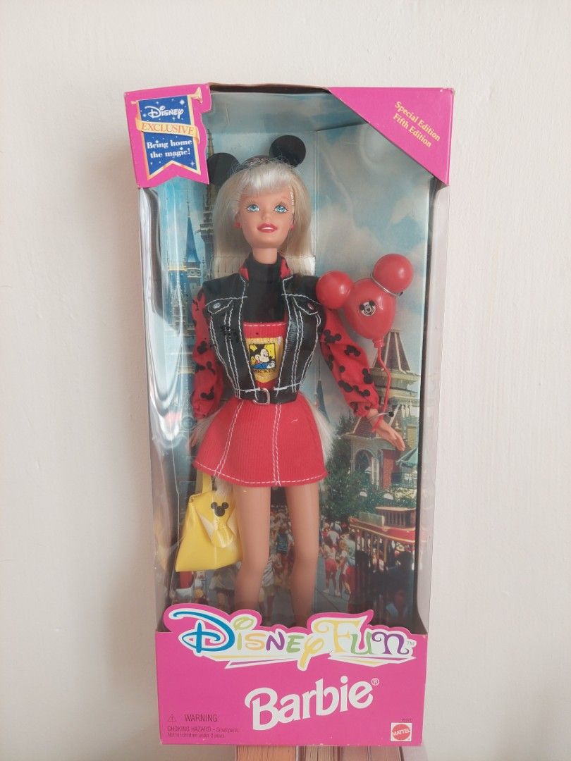 Disney Fun Barbie 2nd, 3rd and 5th Edition, Hobbies & Toys, Toys ...