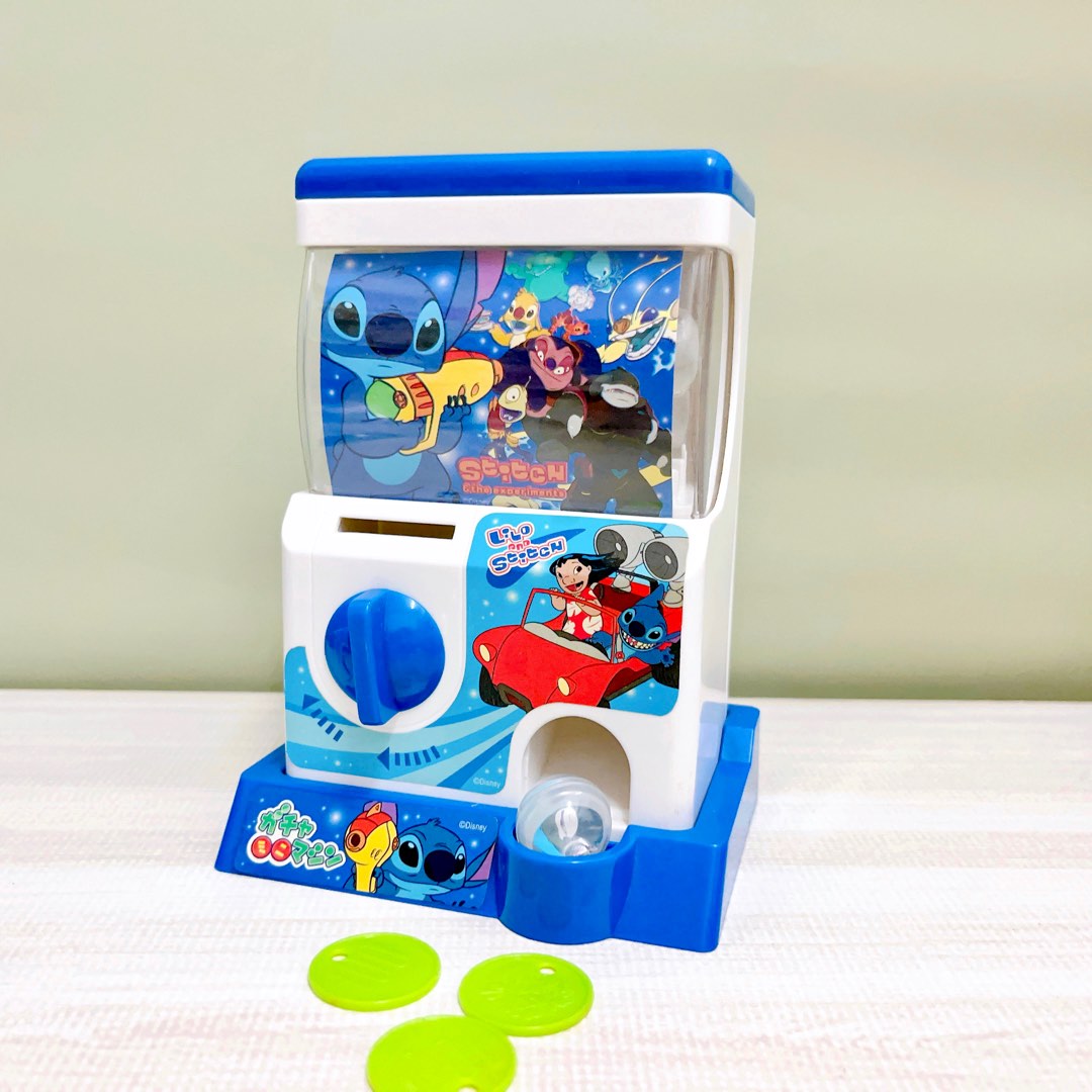 Disney Lilo & Stitch Gacha Machine Toy **Limited Edition, Hobbies ...