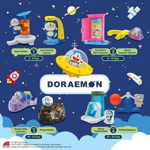 Doraemon (Space Themed) on Carousell