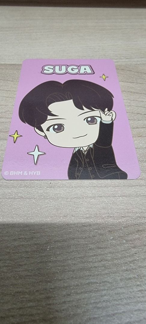 Dynamite SUGA BTS Character Card, Hobbies & Toys, Memorabilia ...