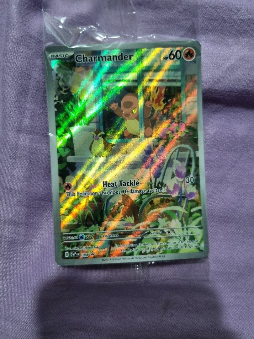 Etb Promo Charmander, Hobbies & Toys, Toys & Games on Carousell