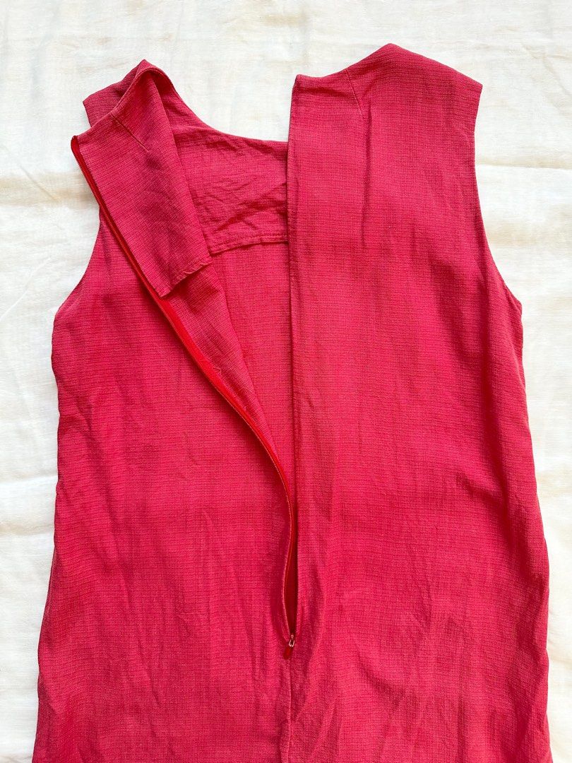 faded red dress, Women's Fashion, Dresses & Sets, Dresses on Carousell