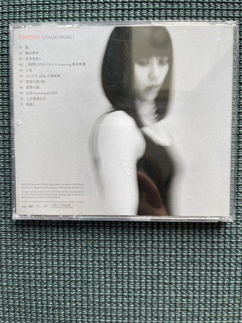 Fantome Utada Hikaru Music CD, Hobbies & Toys, Music & Media, CDs & DVDs on Carousell