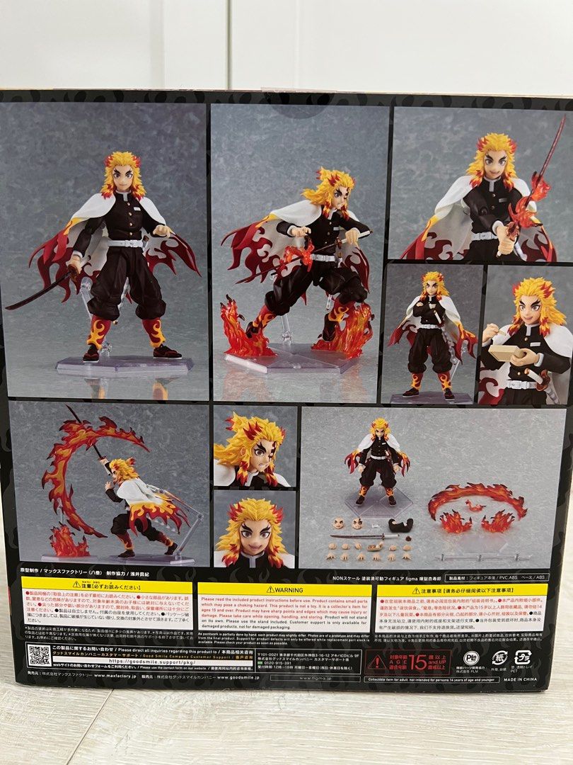 Figma 553 Kyojuro Rengoku Demon Slayer Kimetsu no Yaiba DS KnY, Hobbies ...