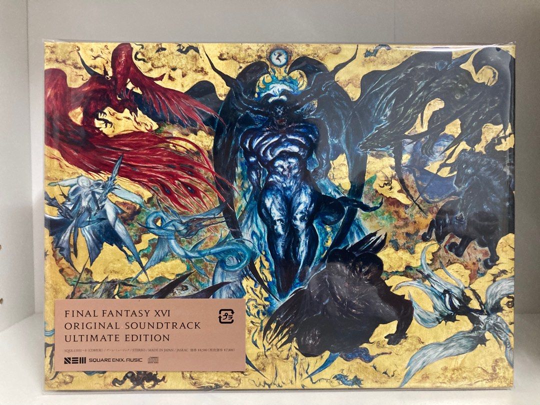 Final Fantasy XVI Original Soundtrack Ultimate Version, Hobbies & Toys ...
