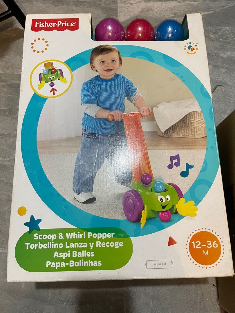 Fisher price scoop and whirl popper, Babies & Kids, Infant Playtime on ...
