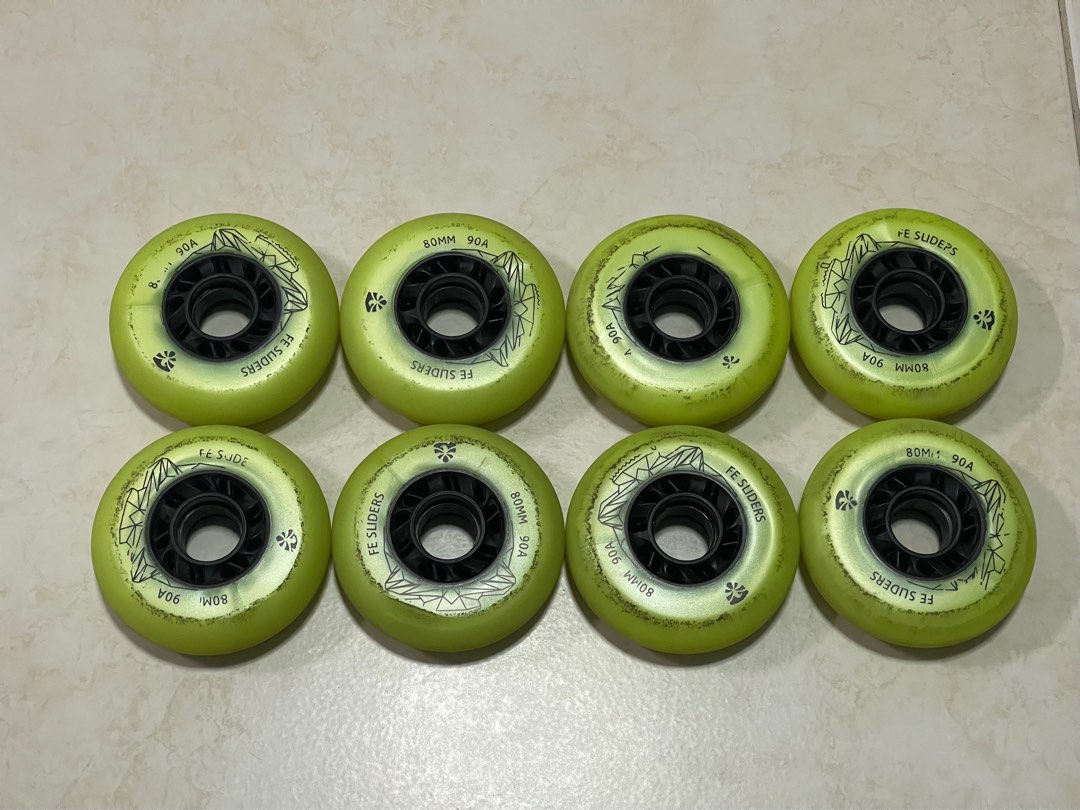 Flying Eagle 80mm Sliding wheels (NOT SEBA/Rollerblade/Freestyle ...