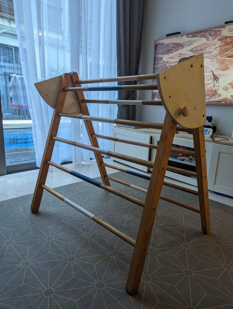 Foldable Pikler triangle, Babies & Kids, Infant Playtime on Carousell