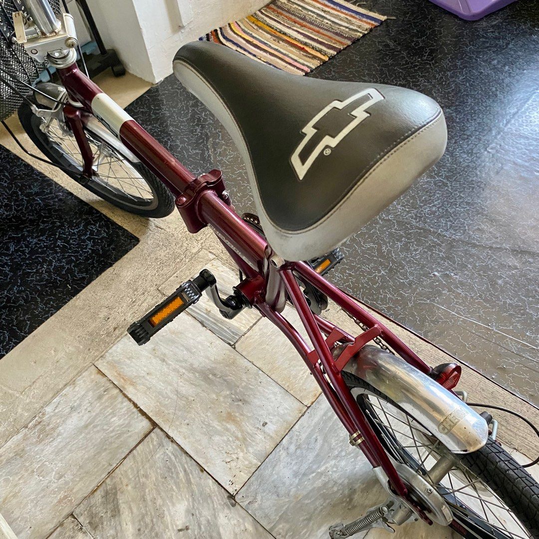 Folding Bike Chevy with Freebies, Sports Equipment, Bicycles & Parts ...
